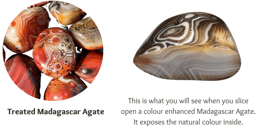 Banded Agate Types - Smudge SA Crystals