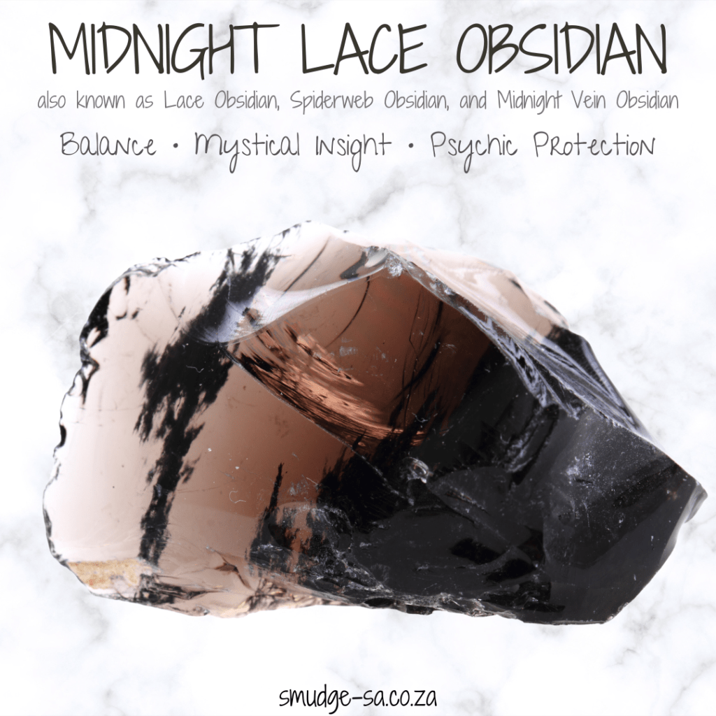 The Obsidian Family - Smudge SA Crystals